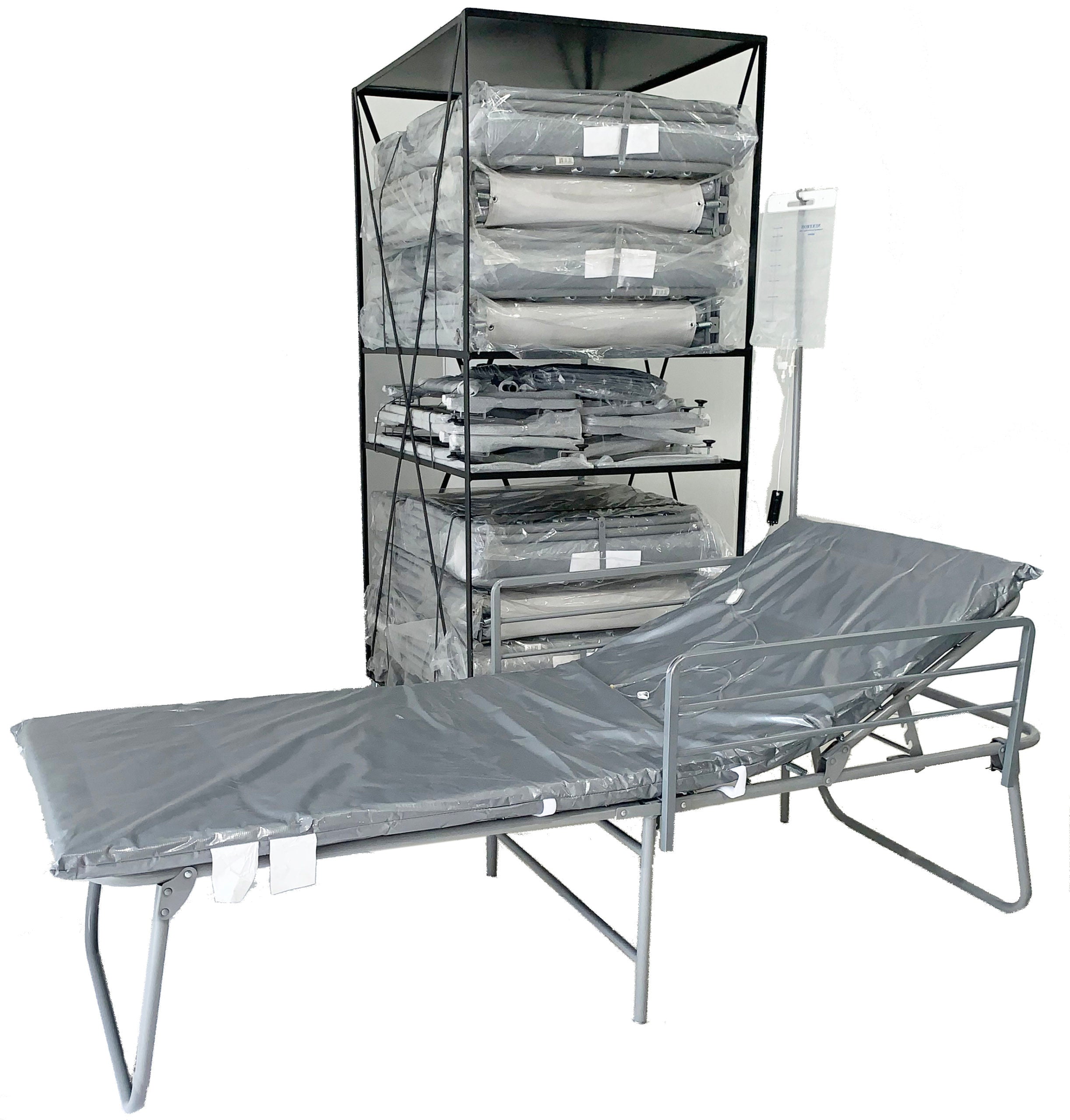 Series 100 FEMA ADA Special Needs Cot Cart – Fire Station Outfitters